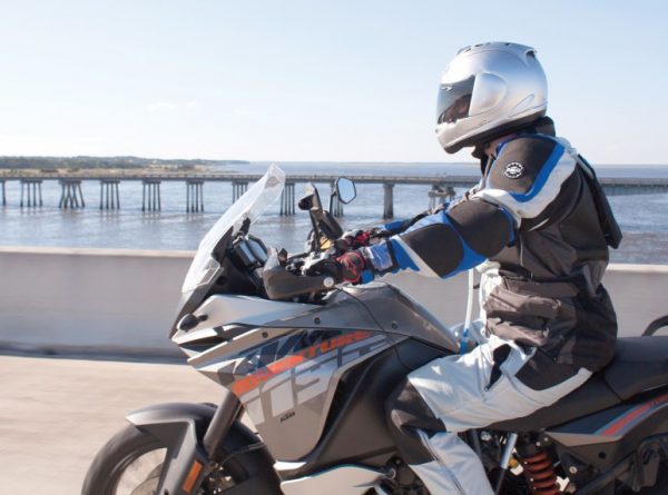 Adventure Motorcycle Jacket Waterproof Armored comes in KTM Orange