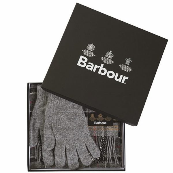 Barbour Scarf & Gloves Gift Box. Great Christmas Present for those cold ...