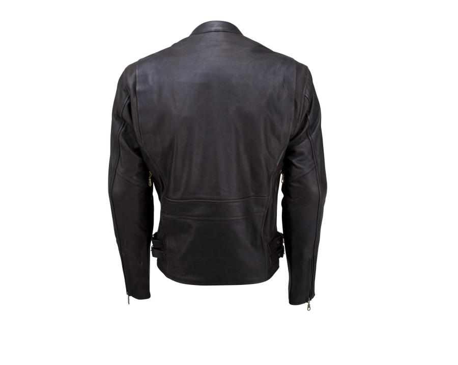 Motorcycle Leather Jacket with Style and Protection Moto Magazines Love it!