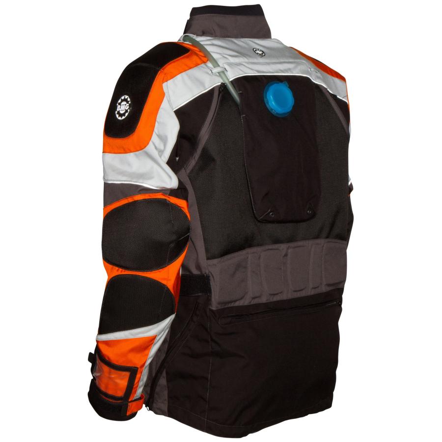 Adventure Motorcycle Jacket Waterproof Armored comes in KTM Orange