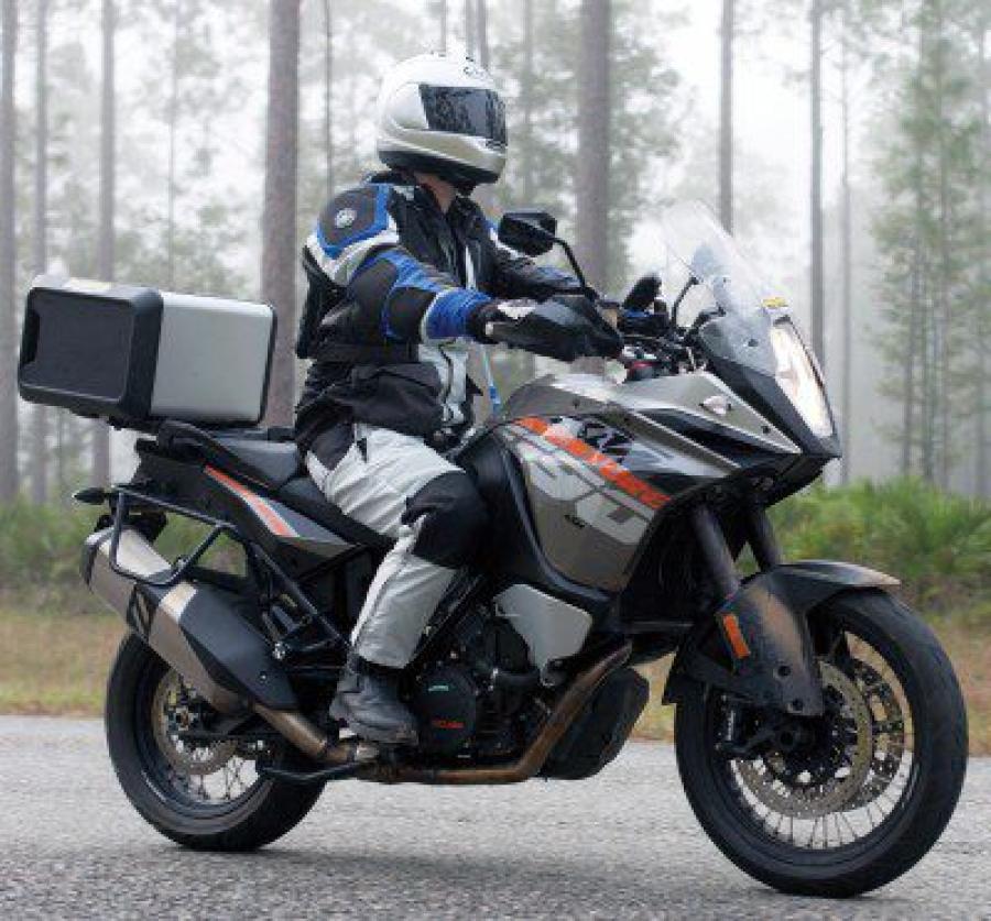 Adventure Motorcycle Jacket Waterproof Armored comes in KTM Orange