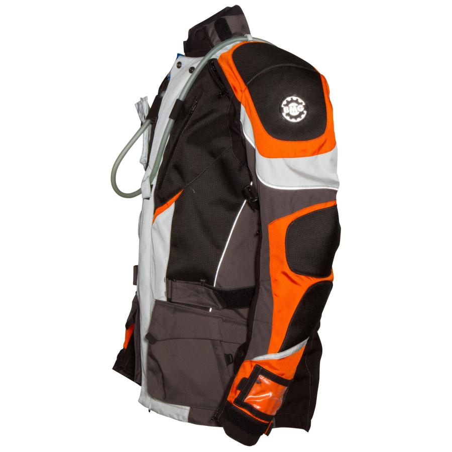 Adventure Motorcycle Jacket Waterproof Armored comes in KTM Orange
